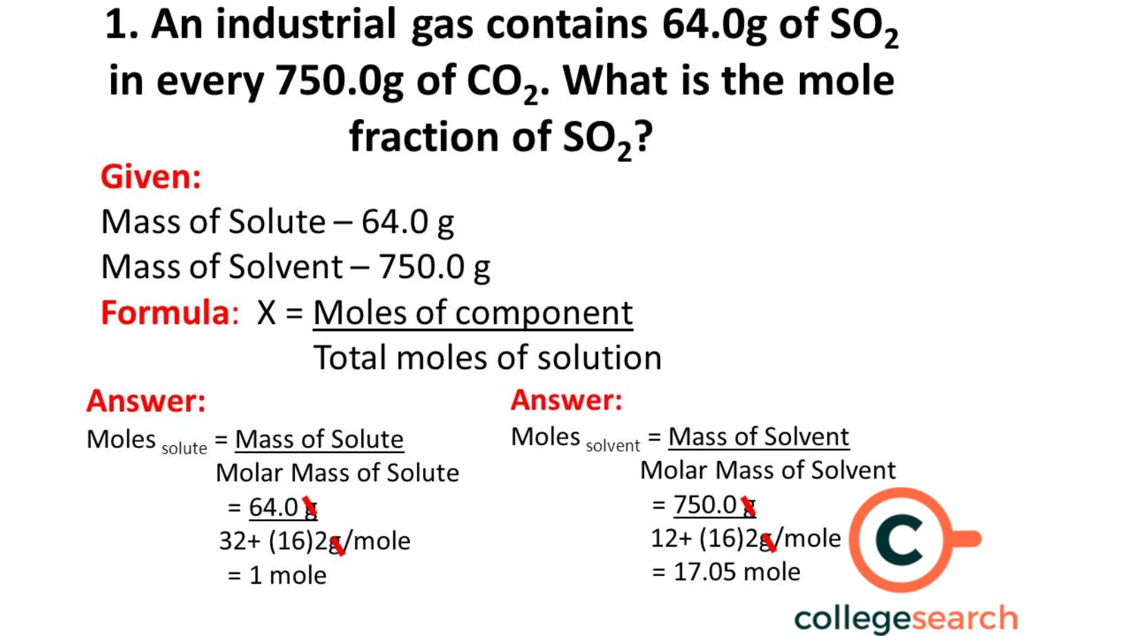 Mole Fraction Definitions Examples Properties Symbols And 